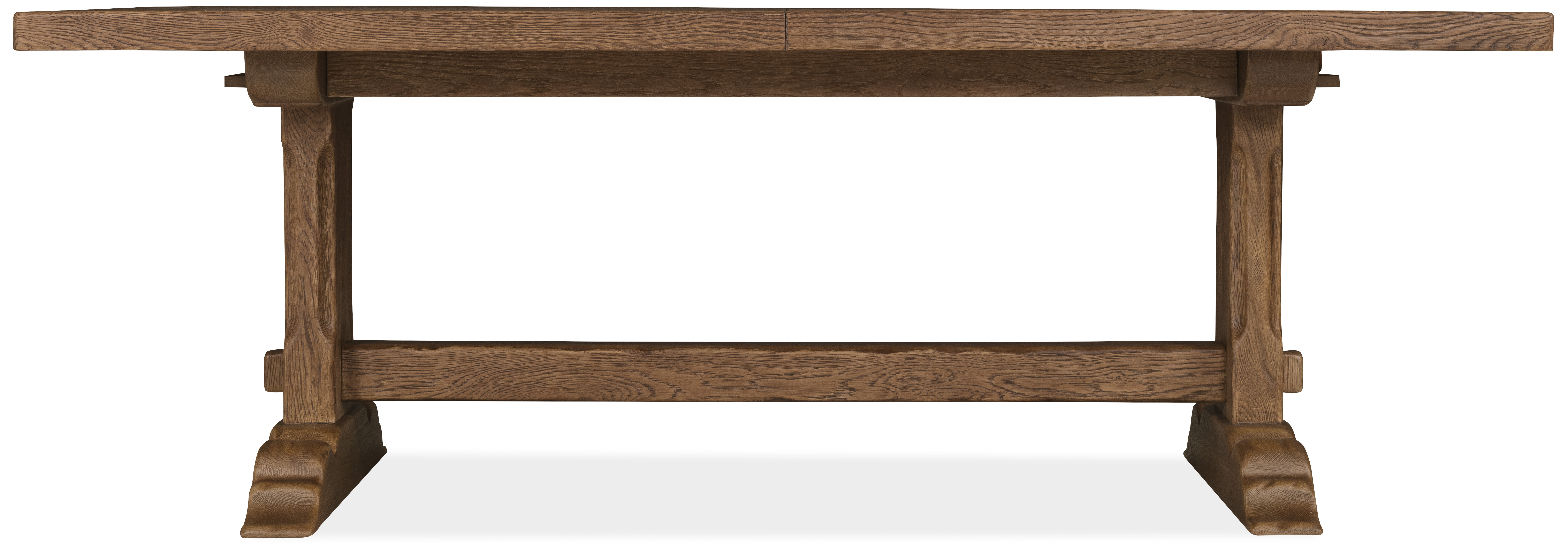 Driftwood Worn Saddle Rectangular Dining Table 6820-75200-85 by Hooker Furniture