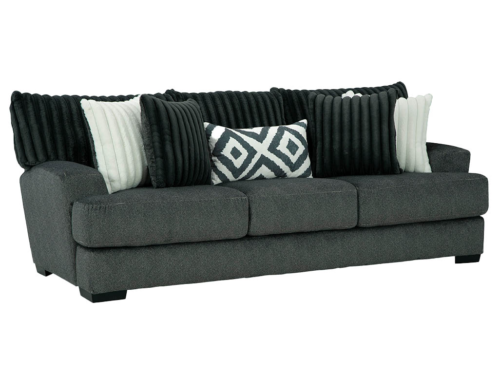 Tweed Gunmetal Sofa 0938-00-GENS-31394 by Albany Industries