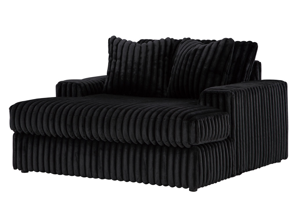 Ashley Midnight-Madness Onyx Oversized Chaise 9810315