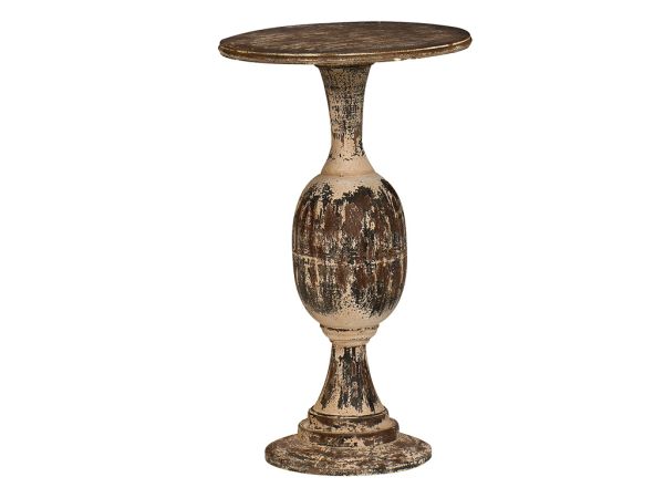Eli Rustic Round Side Table by Forty West 70741