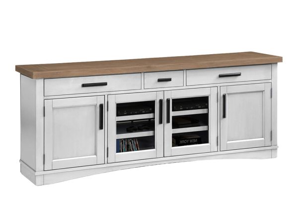 Americana Modern Cotton 76 Inch TV Console by Parker House AME-76-COT