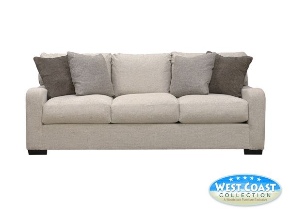Finely Sorin Papyrus 93" Sofa by West Coast Collection FNLSOF