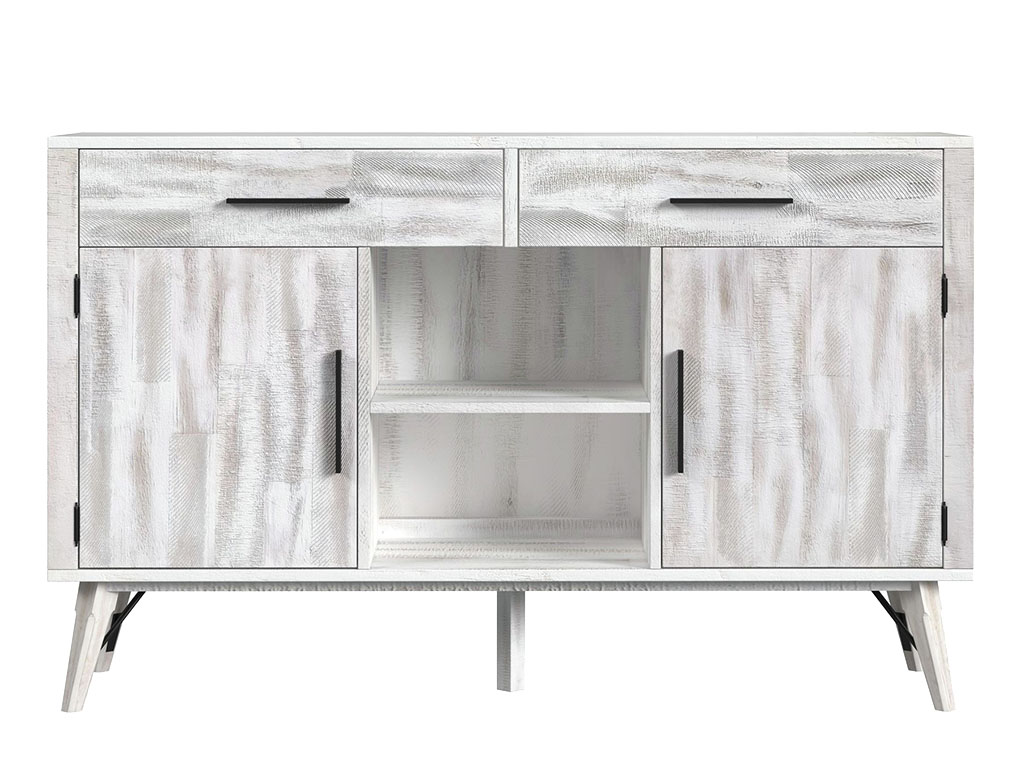 Rogen Rustic White Buffet D-12850-7-BF by Elements