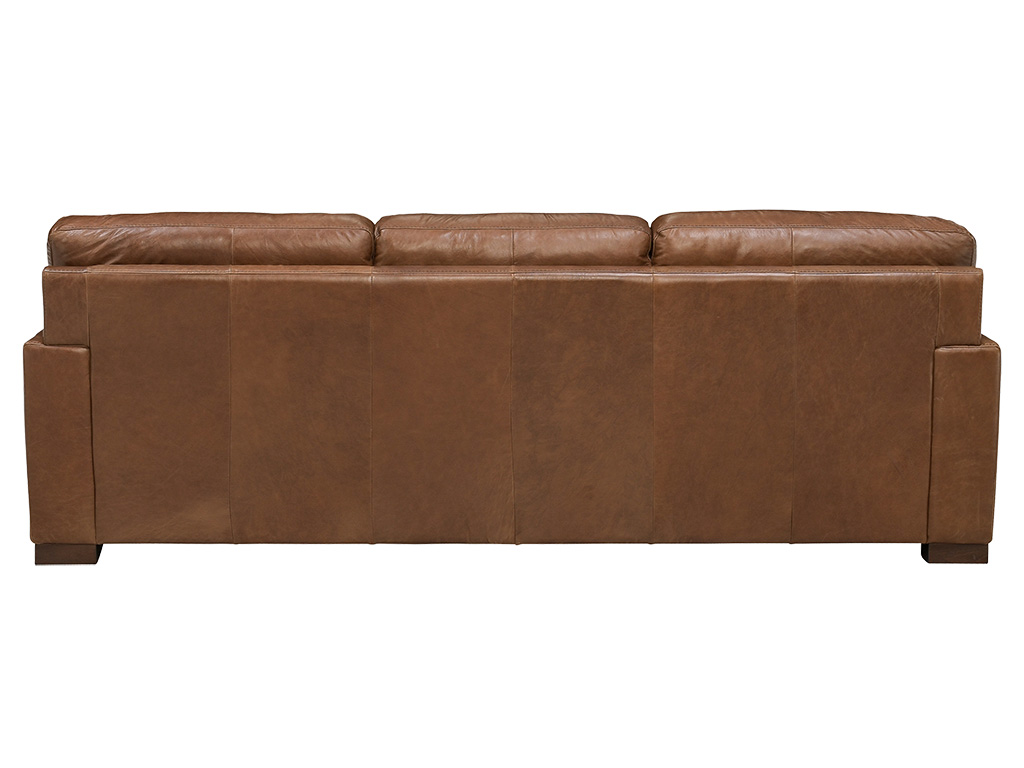 Splendor Chestnut 94" Leather Sofa by Soft Line America 7003-003 SOFA 10802