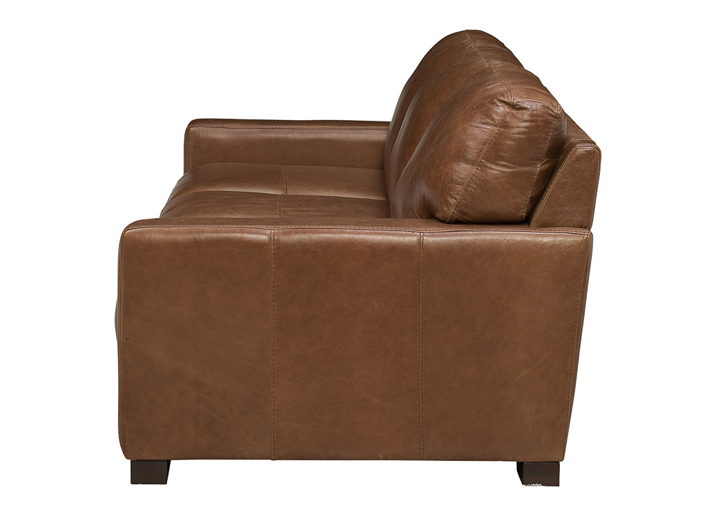 Splendor Chestnut 94" Leather Sofa by Soft Line America 7003-003 SOFA 10802
